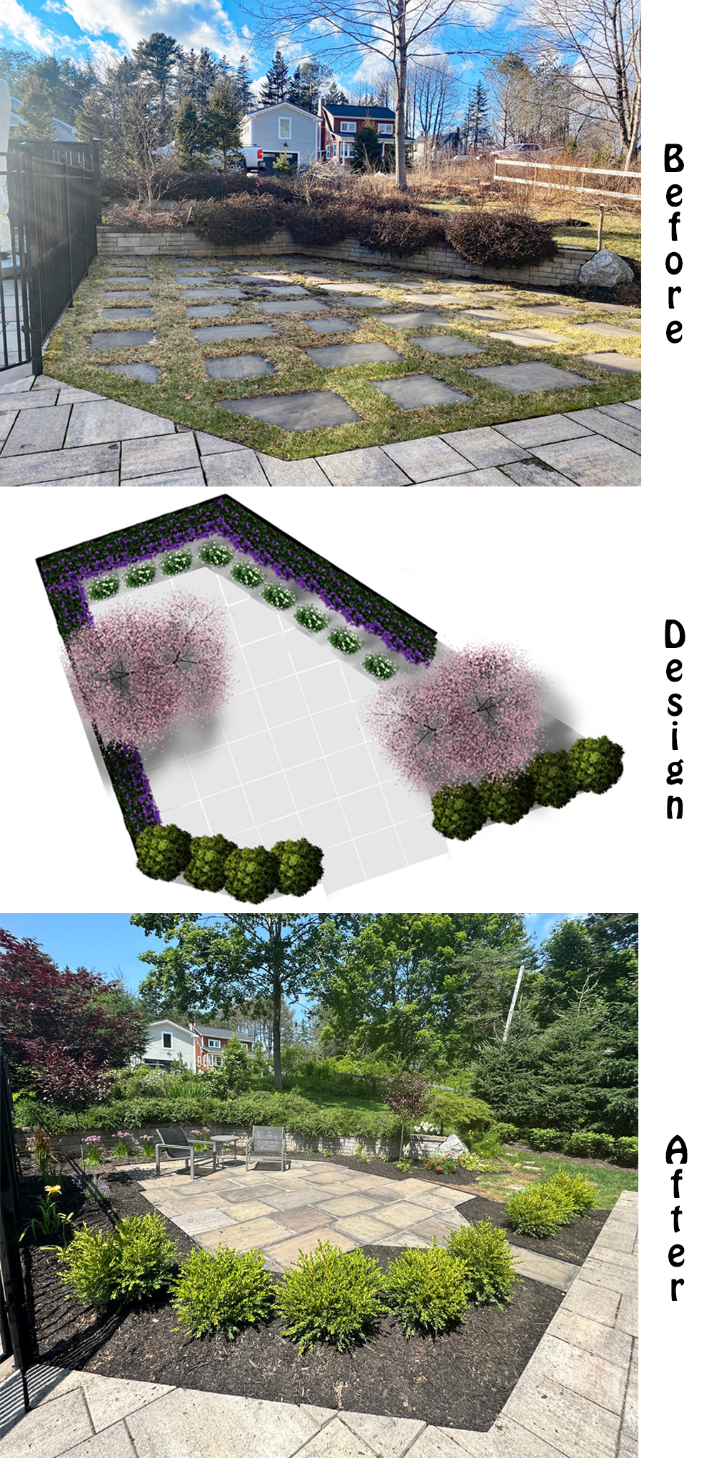 Redesign to Reality – AMK Landscaping